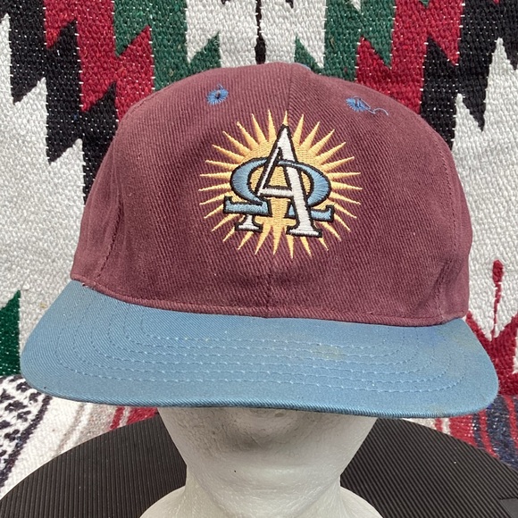 Accessories | Vintage Alpha Omega Fraternity Snapback Hat Made In Usa ...